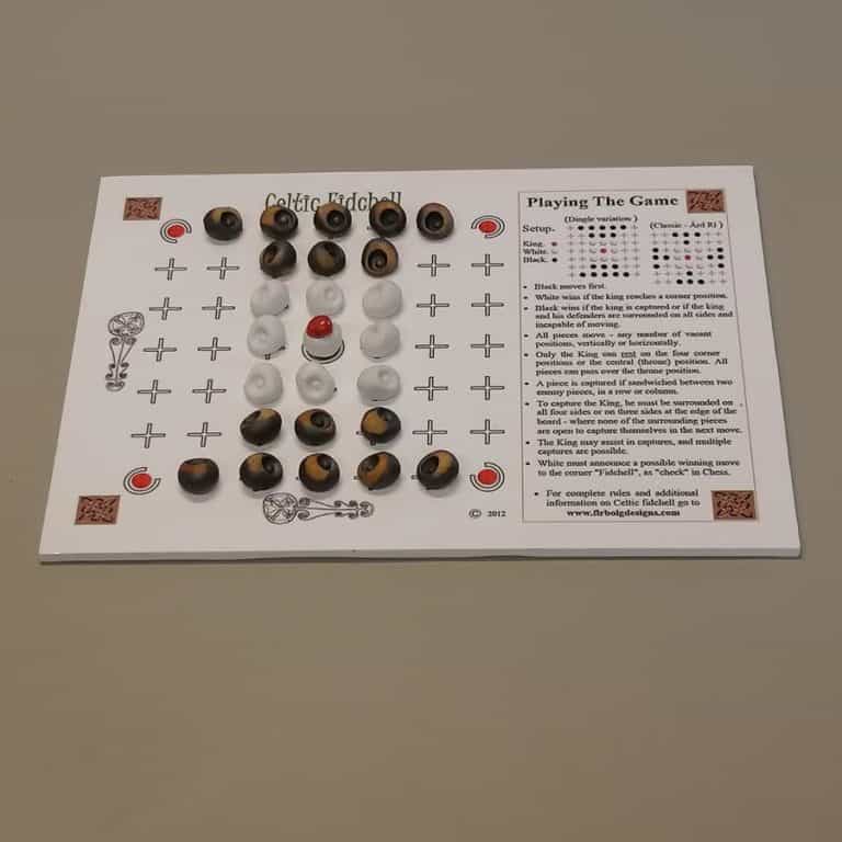 Celtic Fidchell - Ireland's oldest board game - Firbolg Designs: Irish Art